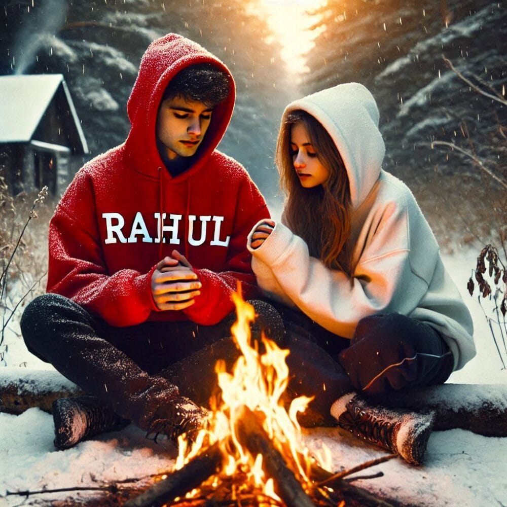 Winter Couple Ai Photo Editing Prompts 2024 (Bing Image Creator)